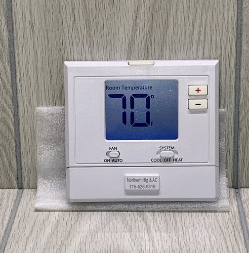 PRO1 (T701) Digital Non-Programmable Thermostat Heat/Cool White, New In ...
