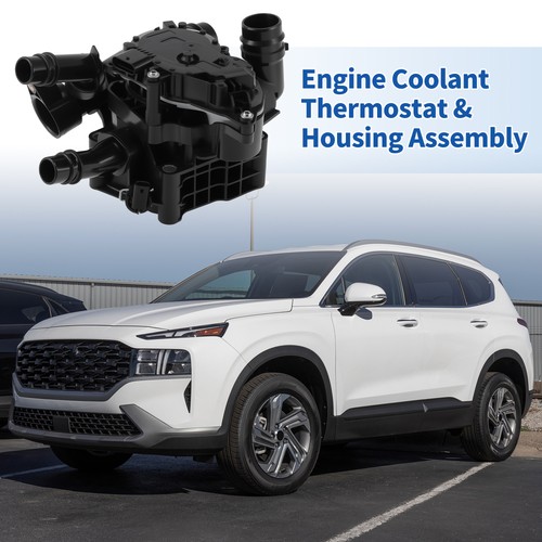Thermostat Assembly 2.5L for Hyundai Santa Fe 21-23 Sonata 20-23 Tucson ...