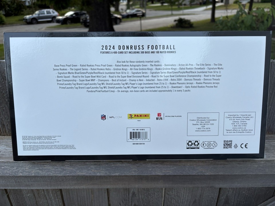 NEW 2024 Panini Donruss NFL Football Costco Bundle w/ Oversized ...