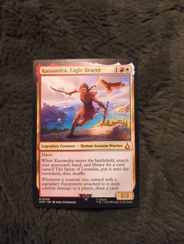 Kassandra Eagle Bearer MTG Universes Beyond Assassin's Creed | eBay