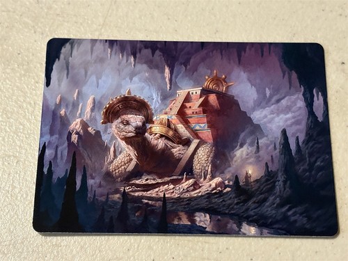 mtg Bedrock Tortoise, Lost Caverns of Ixalan Art Series card, 23/81 | eBay