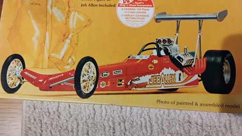 Jeb Allen's Praying Mantis T/F Dragster 1/25 Scale 1975 Model Kit By ...