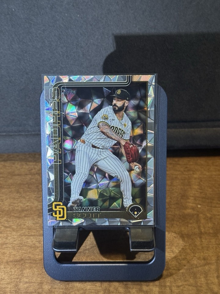 2025 Topps Series 1 Baseball Tanner Scott #162 Diamante San Diego ...