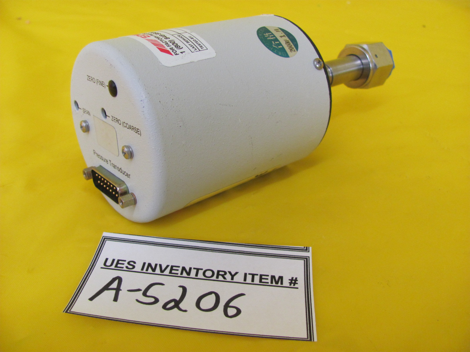 Edwards W65511611 Barocel Pressure Sensor 1 Torr Transducer Tested ...