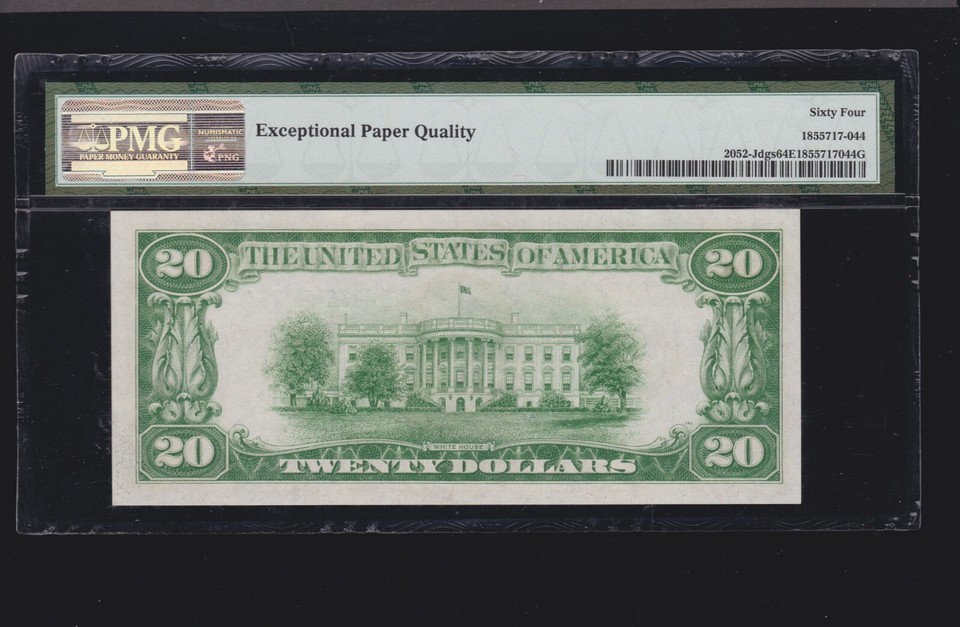 US 1928B $20 FRN Kansas City DGS FR 2052-J PMG 64 EPQ GEM CU (909) | eBay