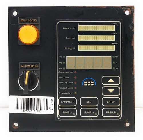 MAN B&W 3171197-4 HMI Panel Marine Engine Controller Indicator for sale online | eBay
