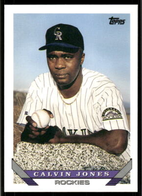 1993 Topps #664 Calvin Jones | eBay
