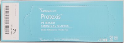 *50-Pairs* Cardinal Health Protexis PI Micro Surgical Size-7.5 Gloves ...