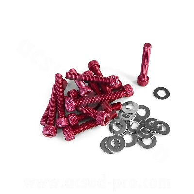 Kit de Vis Decoorazione Br Tes Cil Rouge Carter Gilera Runner Sp DD Dt ...
