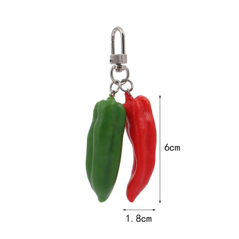 Funny Chili Garlic Keychain Exquisite Bag Hanging Pendant | eBay Australia