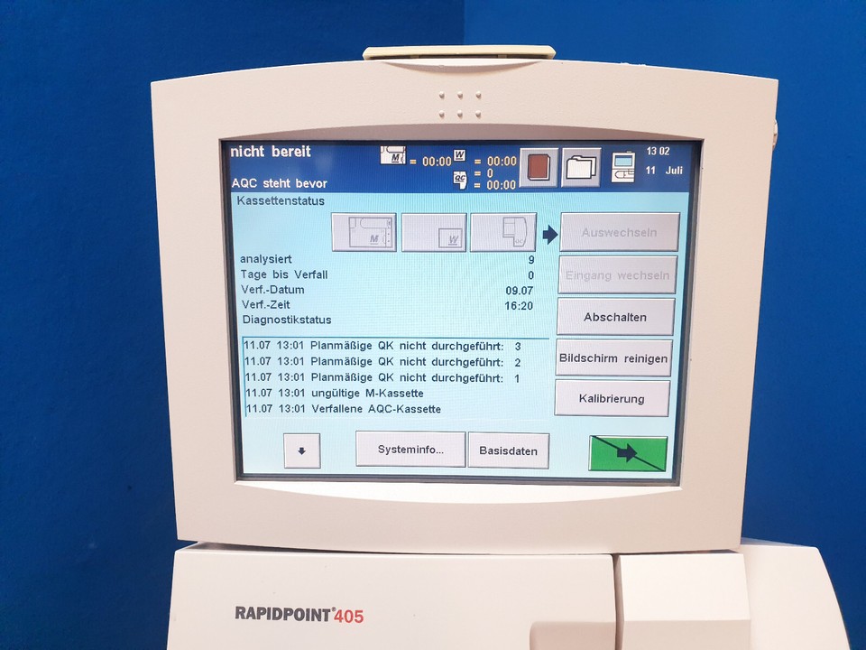 Siemens RAPIDPoint 405 Blood Gas Analyzer System CA062023 | eBay