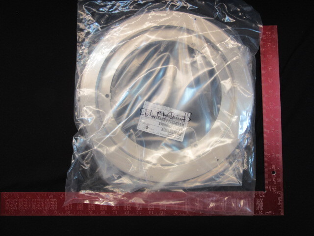 Applied Materials 0020-89922 Ring Deposition Flange Al Arc Spray AMAT ...