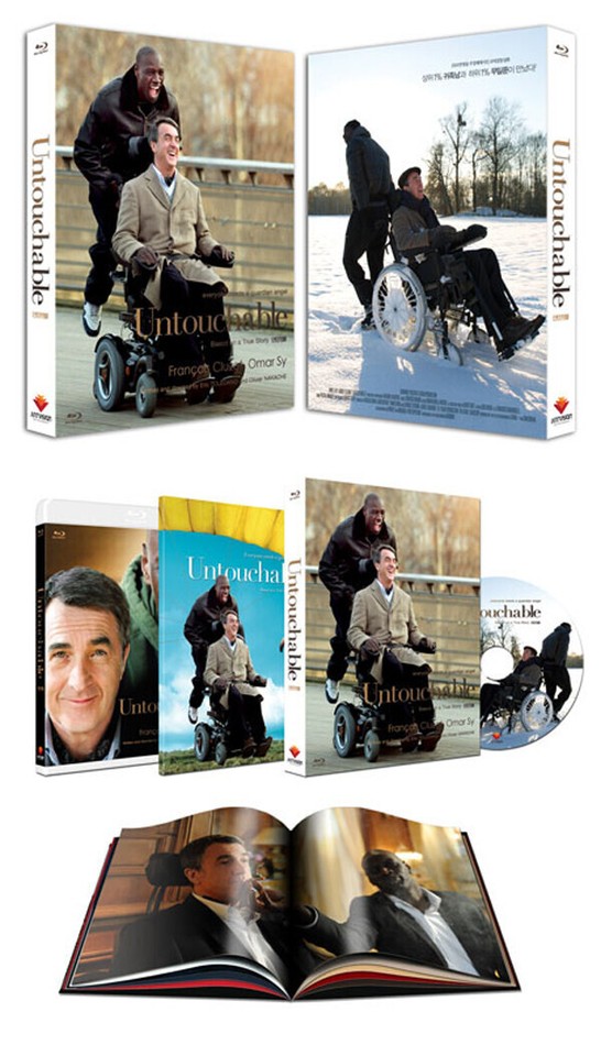 The Intouchables BLU-RAY Full Slip Case Limited Edition / Untouchable ...
