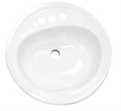 Bootz Industries 111003 Lavatory Sink Drop In Steel 20 In. X17 In. Oval ...