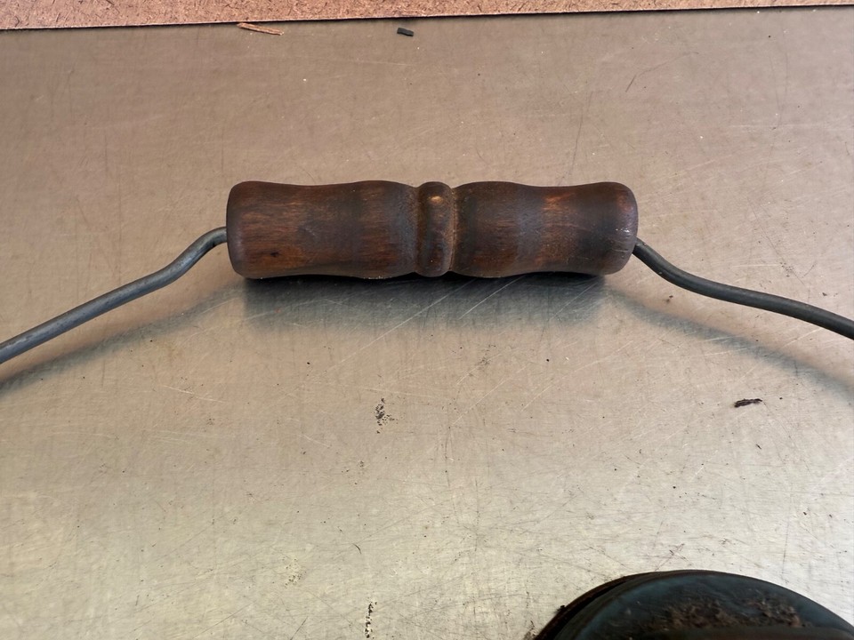 Vtg. Gas Or Oil Can Cap Or Spout For -5 Gallon Container With Wood ...