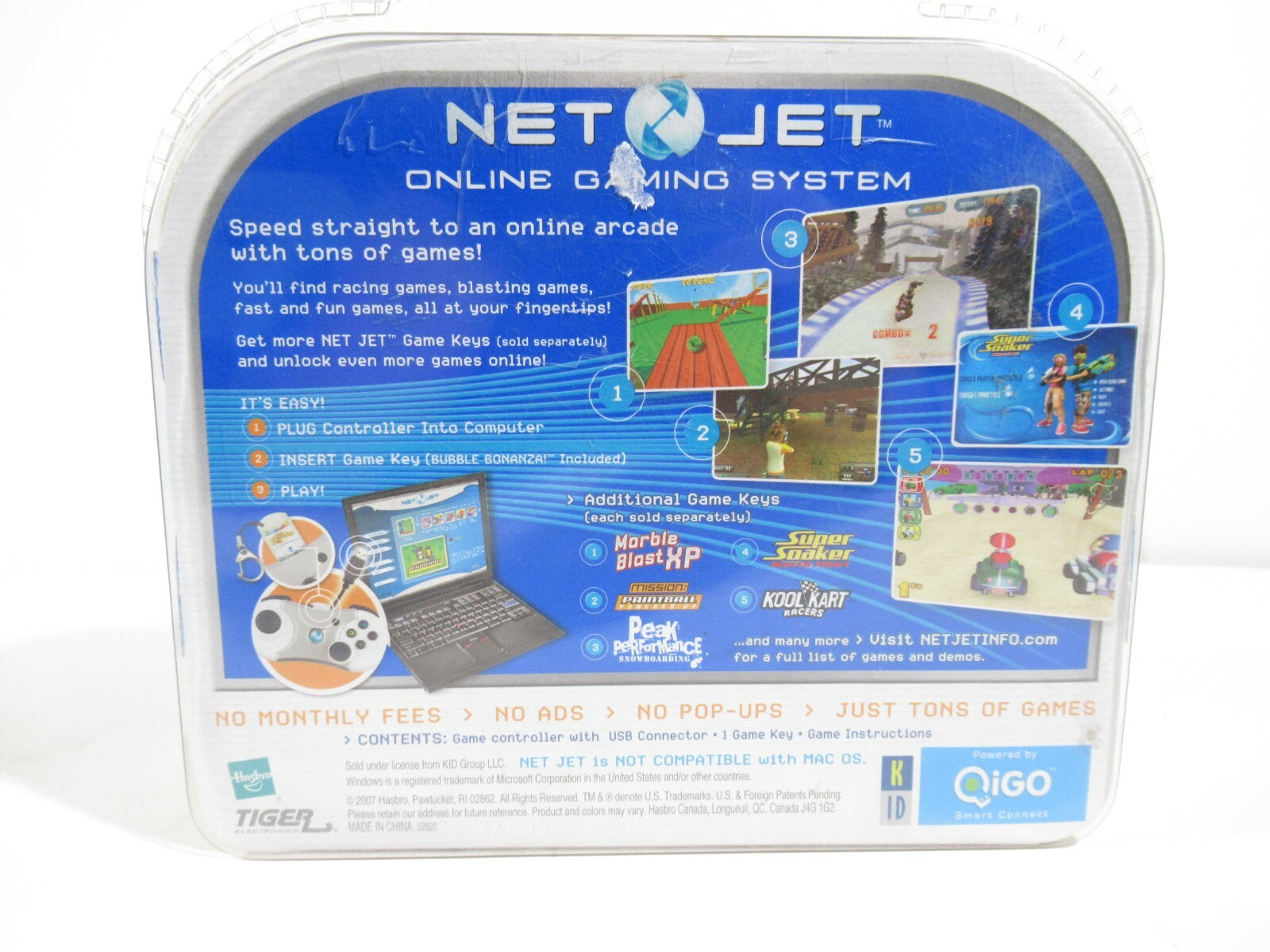 New Tiger Electronics Net Jet Online Gaming System sealed very fun ...