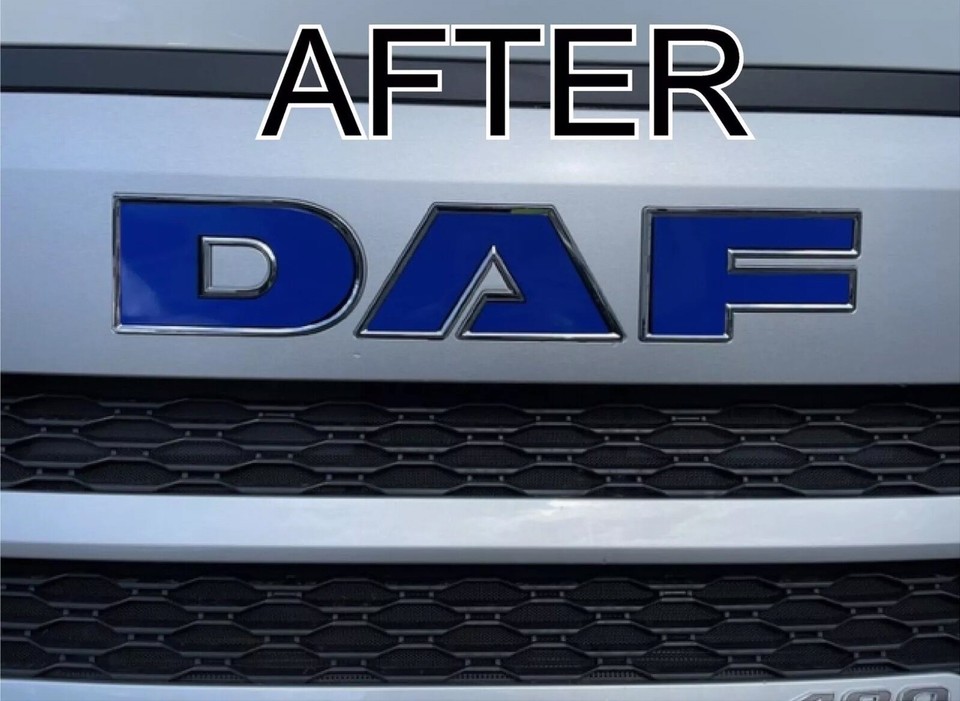 DAF XF / XG Front Cab sticker decal For New Gen 2022-25 truck *Any ...