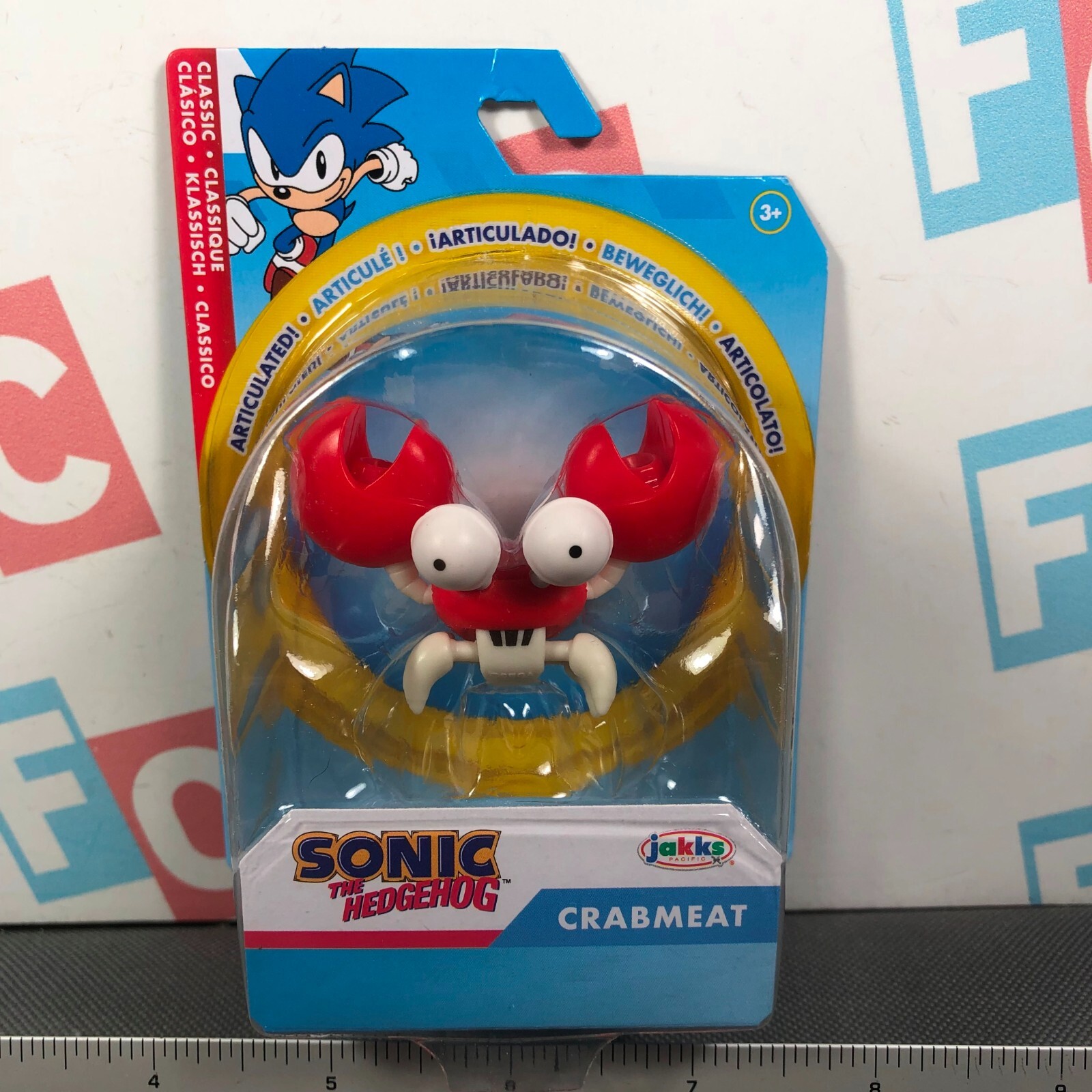 Jakks Pacific Sonic the Hedgehog 2.5" Series Wave 15 Crabmeat Figure | eBay