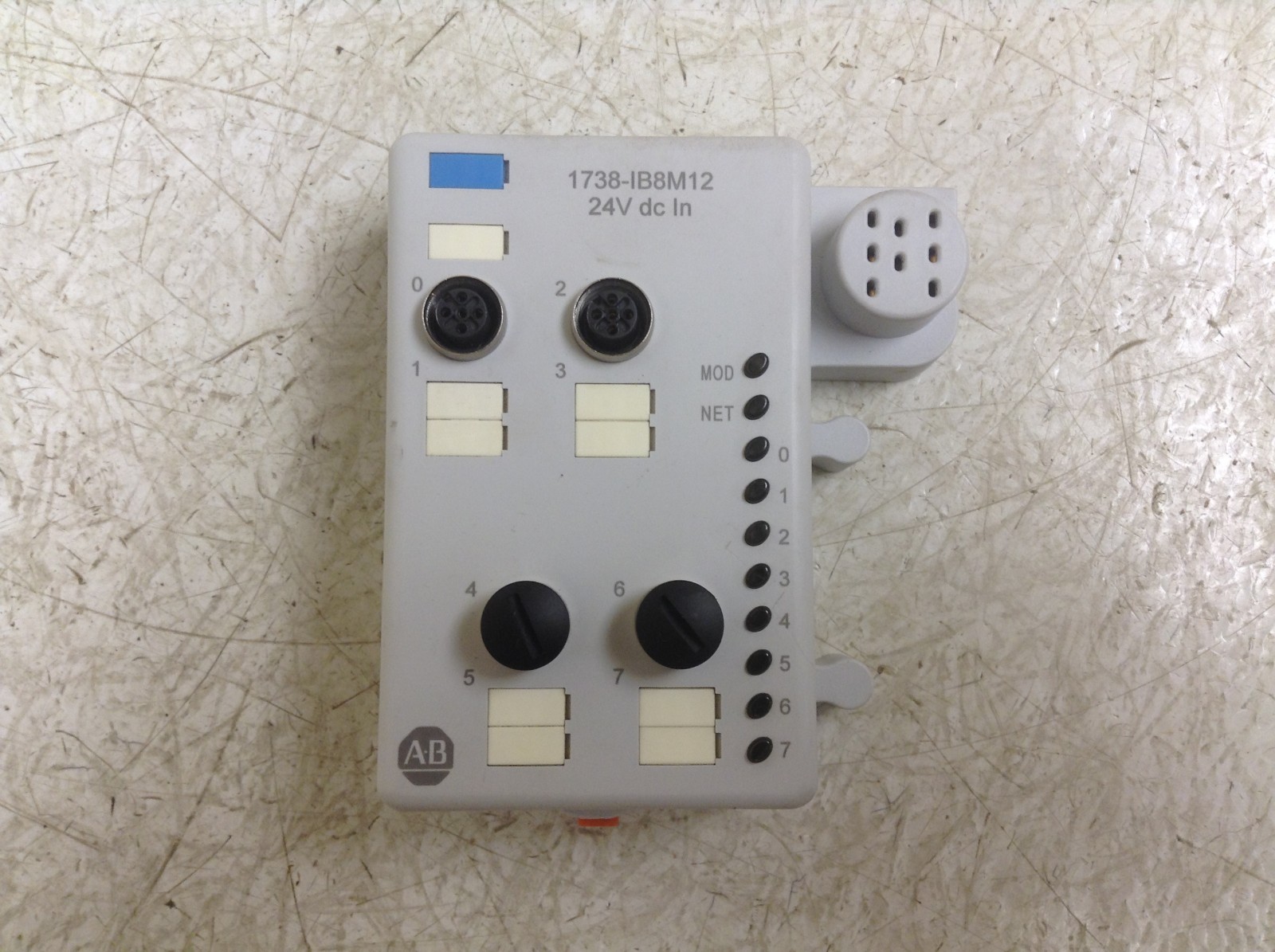 Allen Bradley 1738-IB8M12 ArmorPoint 8 Pt. Input Module Ser A F/W 3.022 ...