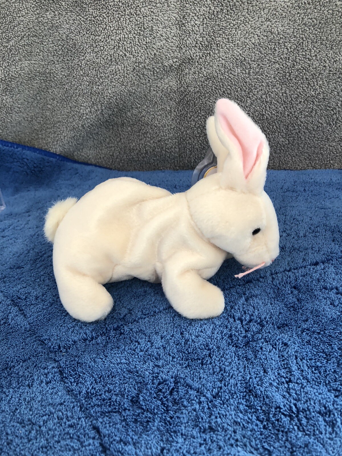 Ty Beanie Baby Nibbler The Rabbit Born April 6th 1998 for sale online ...
