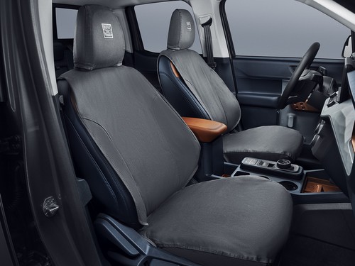 Maverick® 2022-2024 Covercraft Twill Passenger Driver Seat Covers in ...