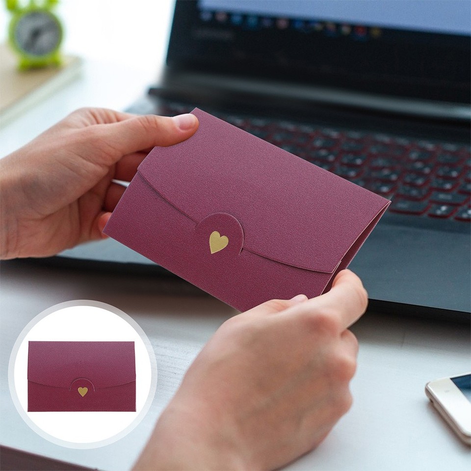 40 Pcs Small Envelope Invitation Envelopes Cute for Letters Cards ...