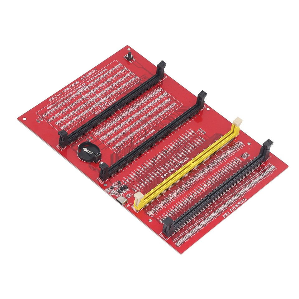 DDR4 Memory Tester, 4 in 1 DDR3 / DDR4 / DDR5UDMM / DDR5RDIMM Memory ...
