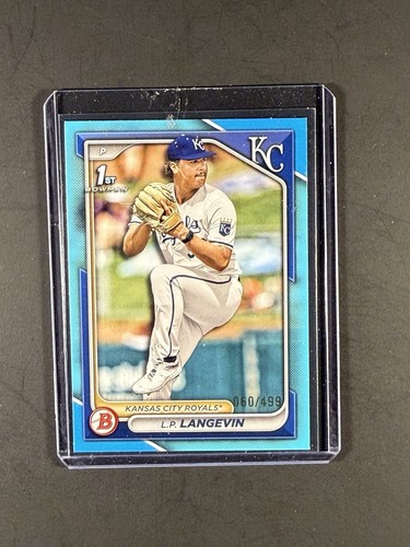 2024 Bowman Draft - #BD-183 L.P. Langevin (RC) Sky Blue /499 | eBay