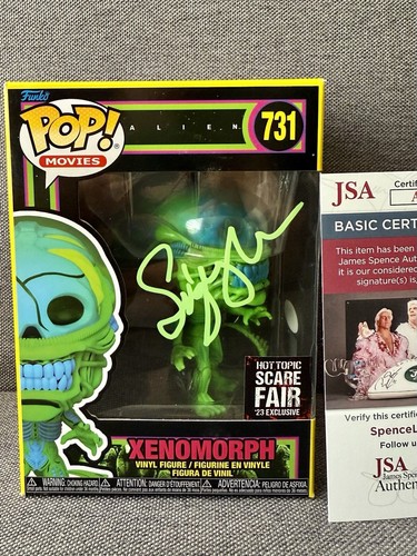 Sigourney Weaver Signed Alien Xenomorph 731 Funko Pop -Blacklight JSA | eBay