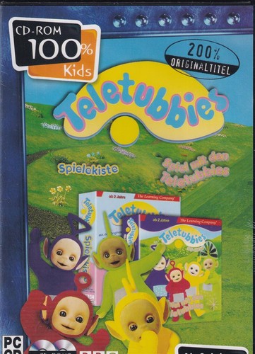 100% Kids: Teletubbies + Games [Cd-Rom] Windows 2000/Windows 95/Windows ...