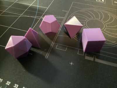 platonic solids set (1 Inch) | eBay