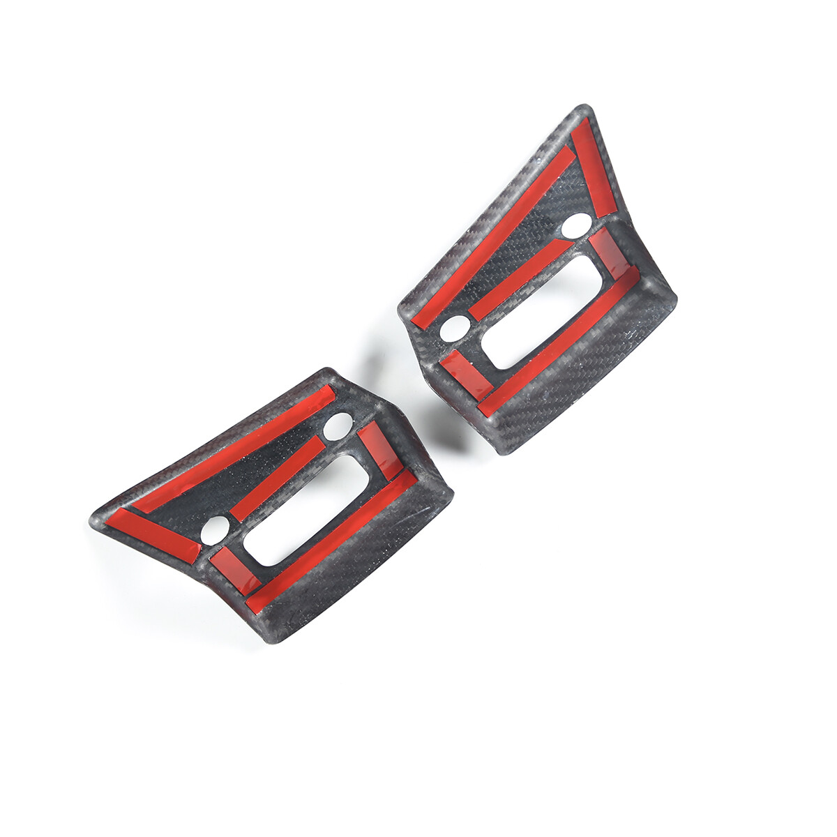 Real Carbon Fiber Exterior Door Release Switch Cover Trim For Corvette ...
