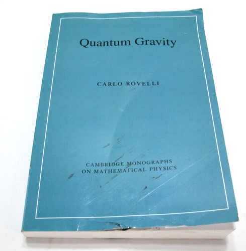 QUANTUM GRAVITY - BY CARLO ROVELLI - (PAPERBACK) - COND: ACCEPTABLE 9780521715966 | eBay