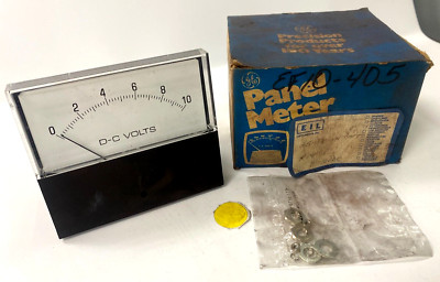 GENERAL ELECTRIC PANEL METER 50-251309FAZZ1 | eBay
