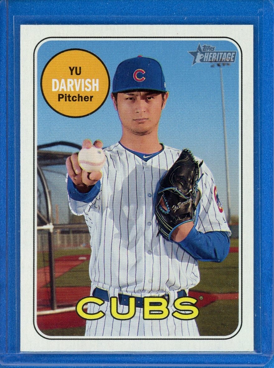 2018 Topps Heritage High Number - Short Print #707 Yu Darvish for sale ...