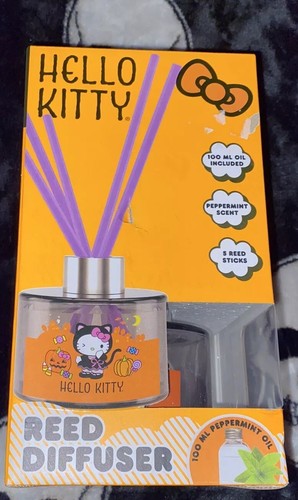 Hello Kitty Sanrio Halloween Reed Diffuser Peppermint Oil Super Cute ...