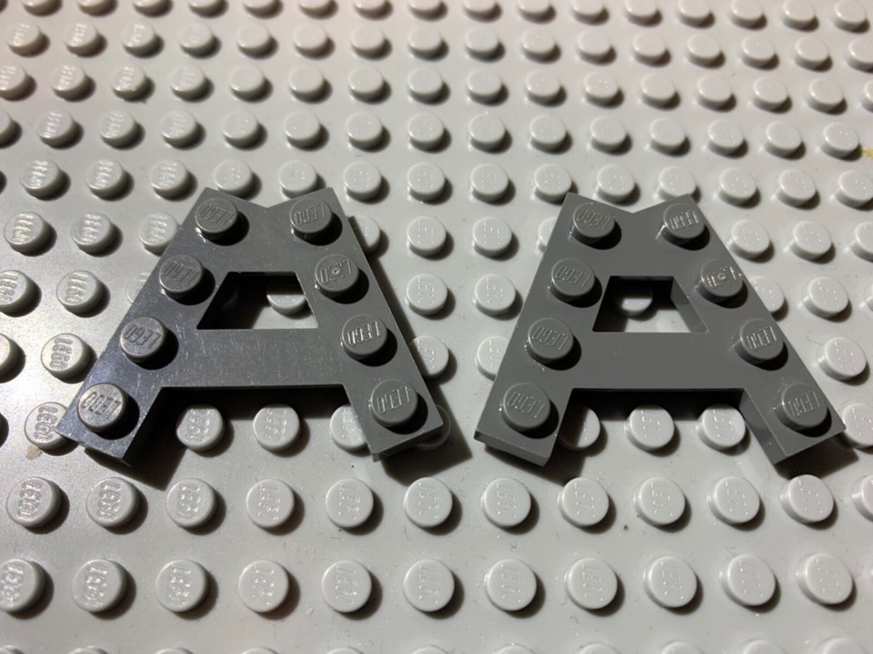 LEGO Parts 15706 (2pcs) Wedge, Plate A-Shape w 2 Rows 4 Studs Choose ...