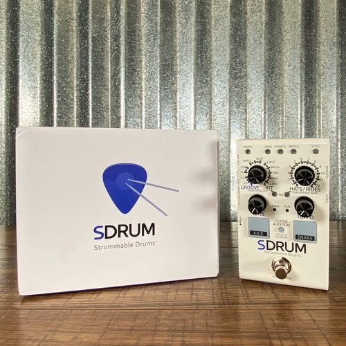 Digitech SDRUM Strummable Drum Machine Auto Drummer Guitar Bass Effect ...