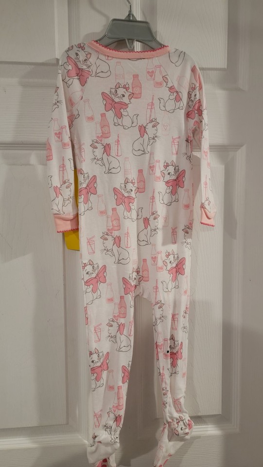 Disney Baby Marie Cat (Aristocats) footed Pajamas 18-24months | eBay