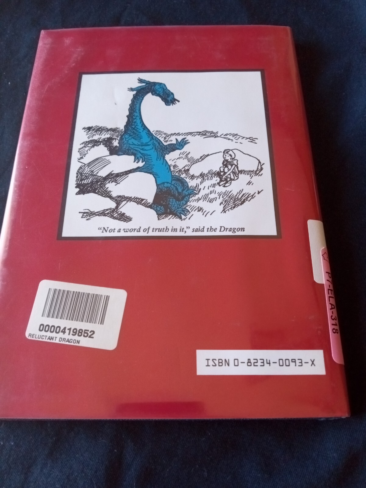 THE RELUCTANT DRAGON Kenneth Grahame Ernest Shepard 1966 ExLibrary ...
