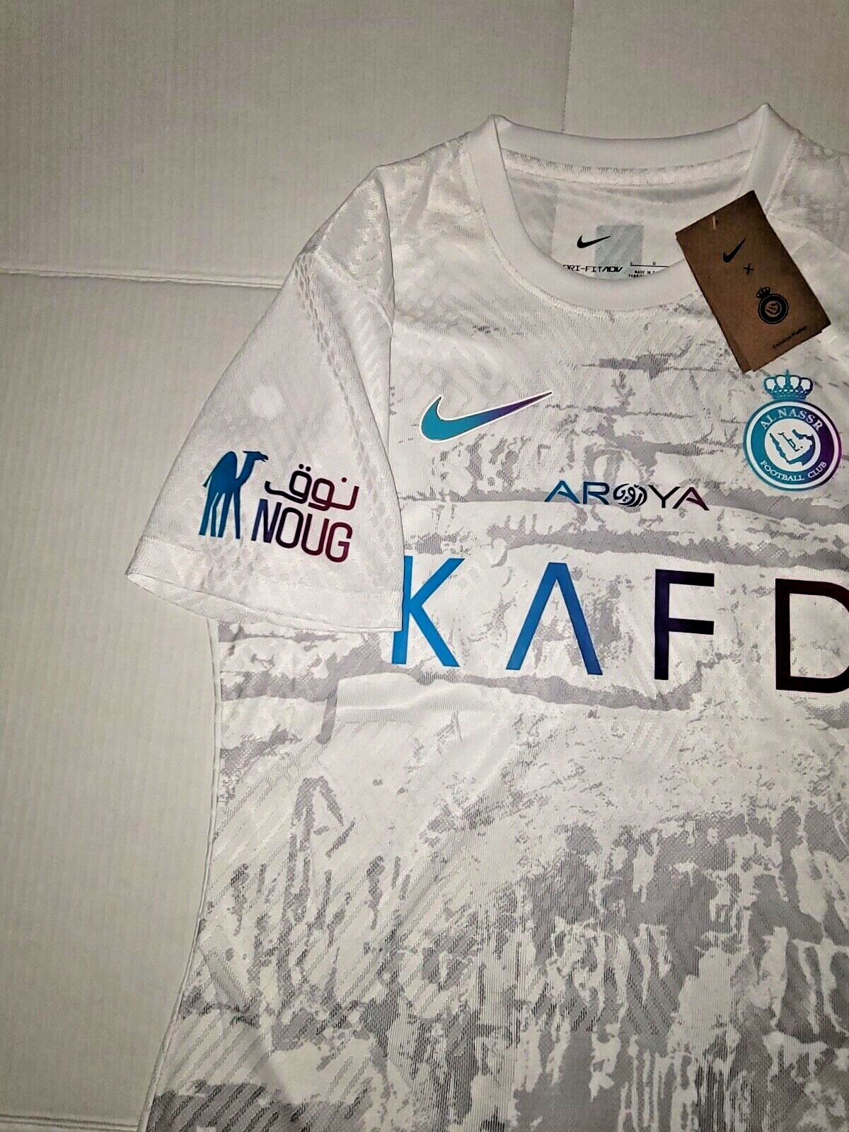 Cristiano Ronaldo CR7 Al-Nassr 23/24 Third Kit Player Version Jersey ...