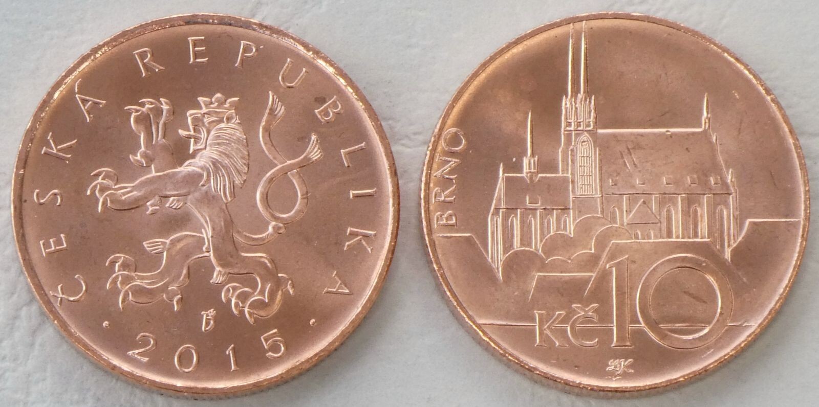 Czech Republic 10 Korun Commemorative Coin 2003-2018 KM# 4 Uncirculated ...