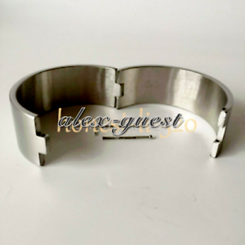 316 Stainless Steel 6CM Height Heavy Big Rings Cangue Neck Collar Cuff ...