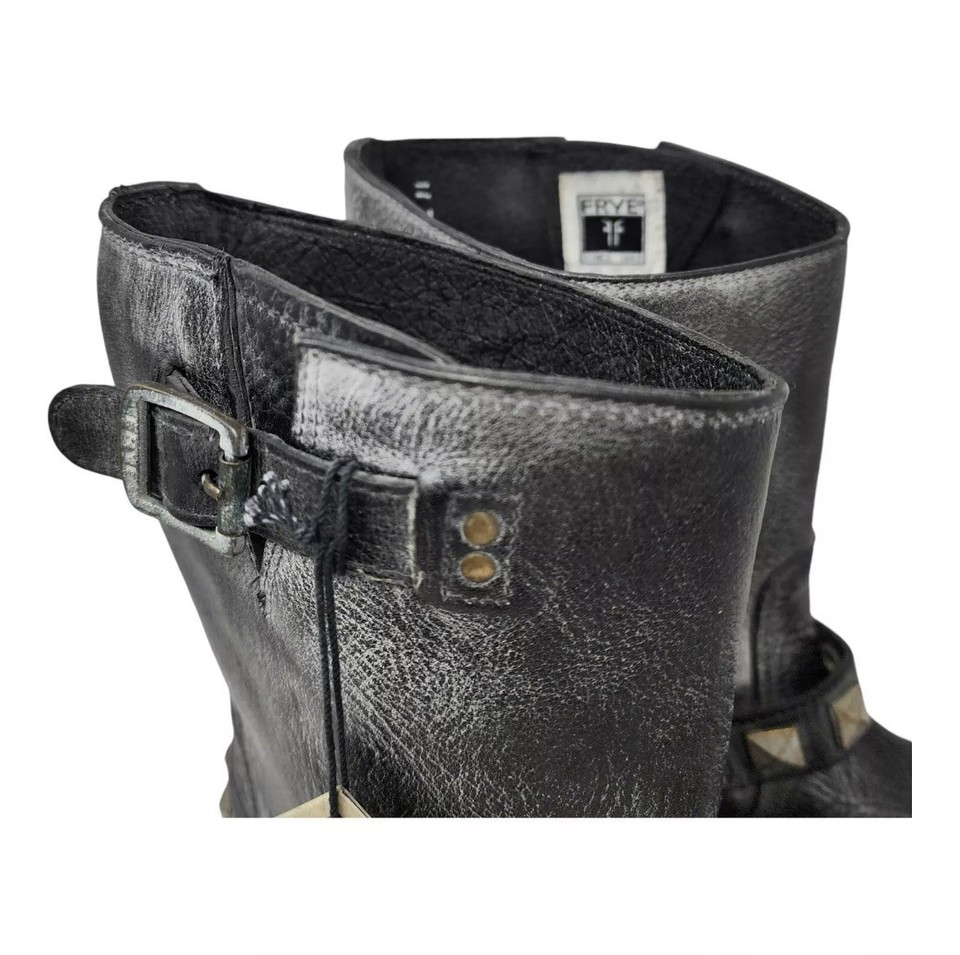 Frye Mens Rogan Engineered Studded Motorcycle Riding Boots Size 11 D | eBay