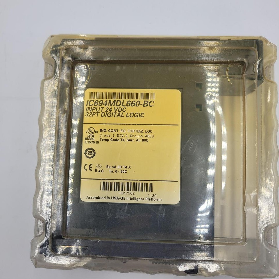 GE IC694MDL660-BC INPUT 24 VDC 32PT DIGITAL LOGIC - sealed in original ...