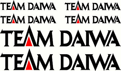 Team Daiwa Fishing Boat Sticker Decal Marine Set of 6 | eBay Australia