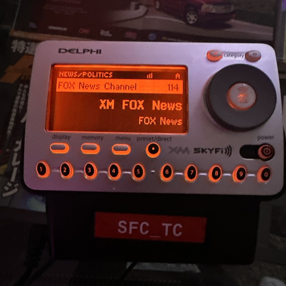 ACTIVATED Delphi SKYFi SA10000 Satellite Radio SIRIUS XM SELECT ...