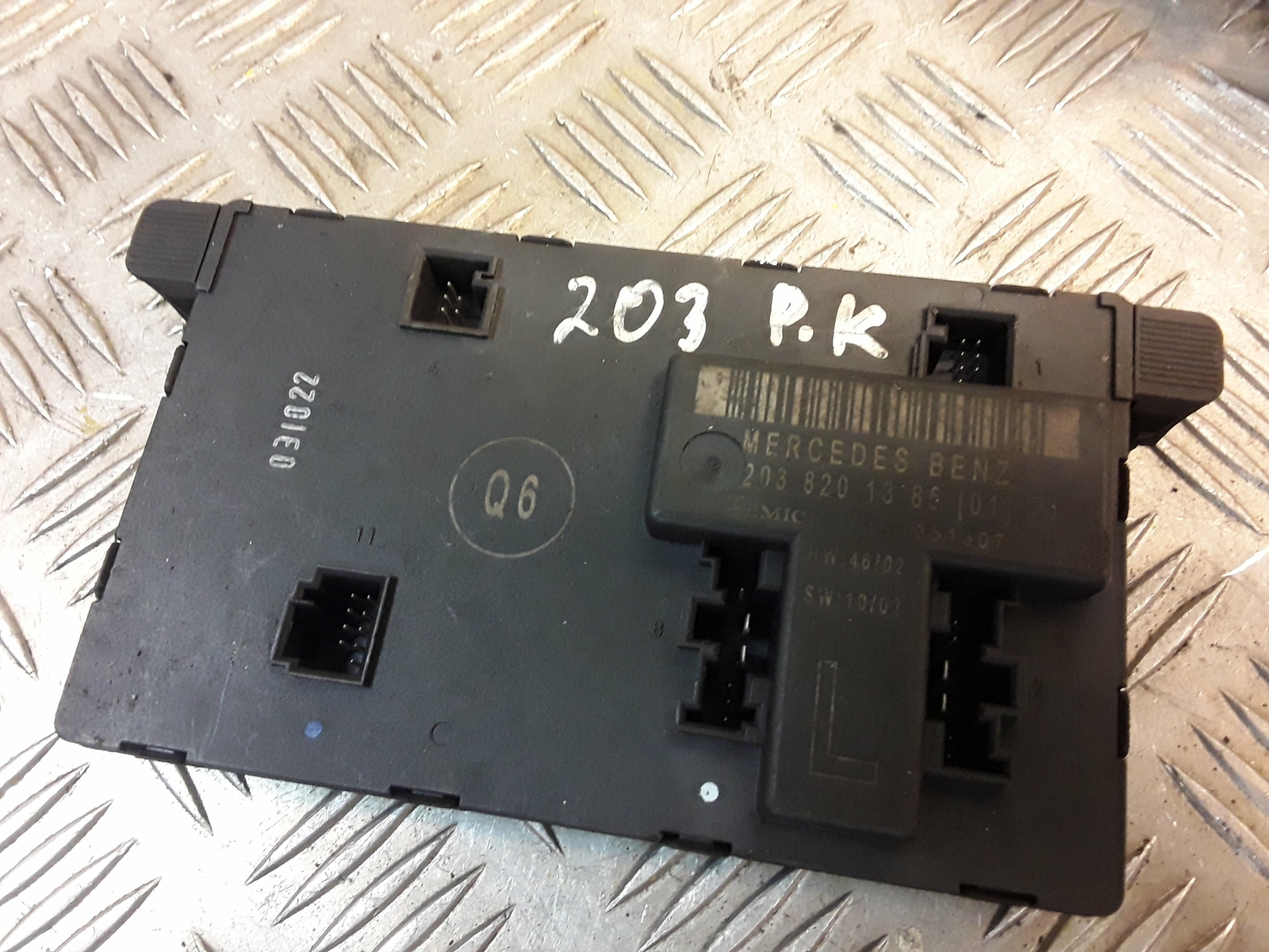 MERCEDES W203 Door Control Module Front Left for C Class W203 ...