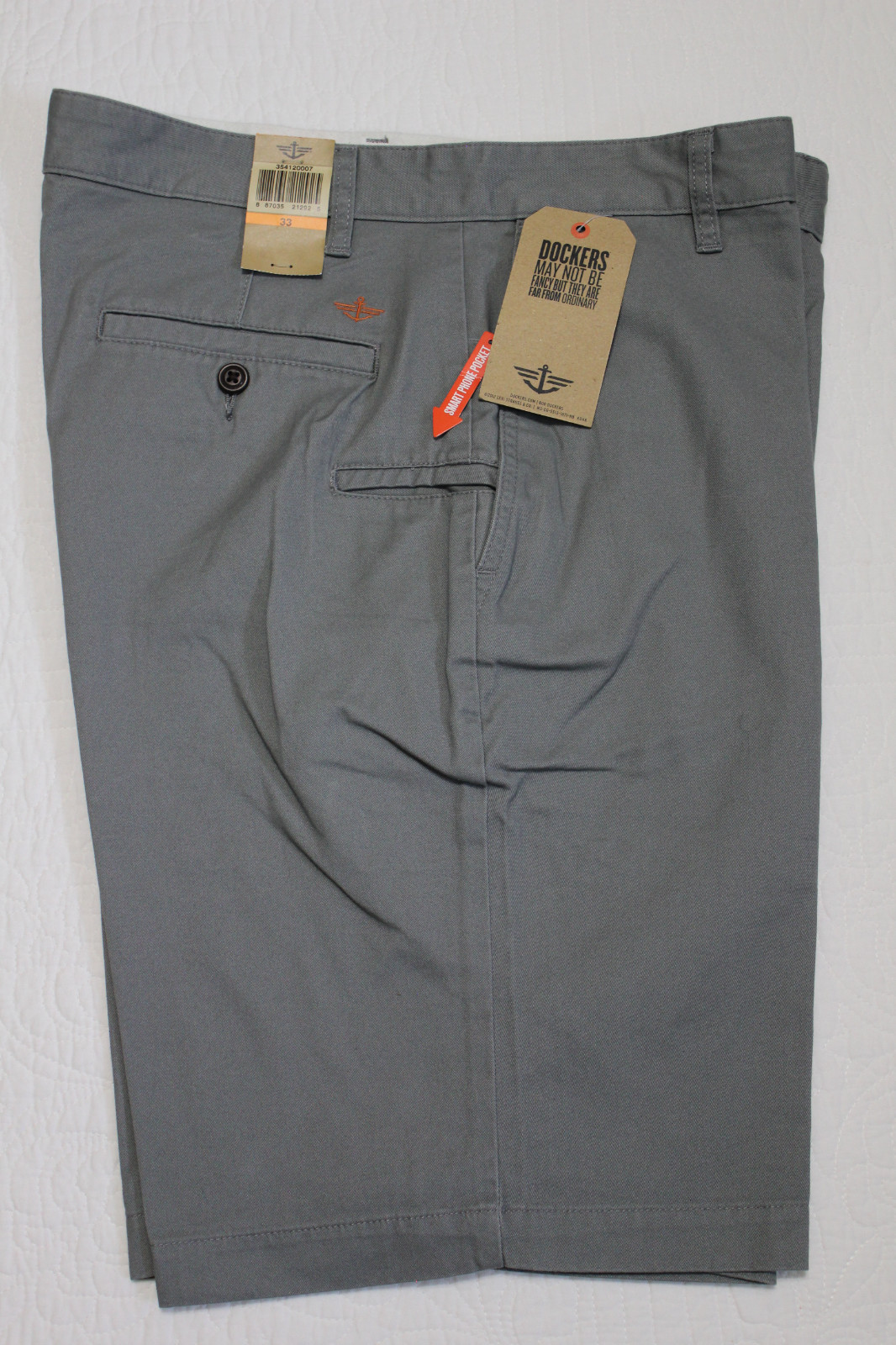 NEW Men's Dockers The Perfect Short 30 31 32 34 38 40 42 44 Beige Blue ...