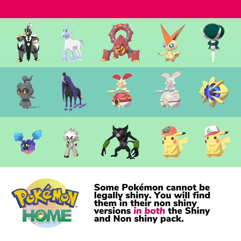 Pokémon HOME Shiny Living Dex Complete Sword Shield & DLC 6 IV Pokedex ...